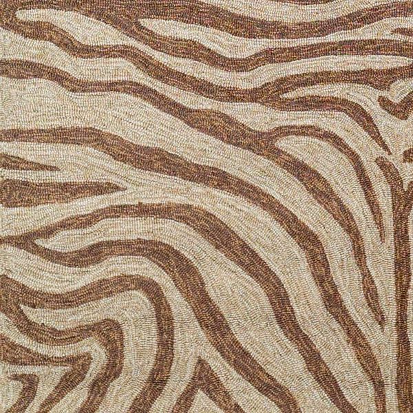Brown Zebra Outdoor Rugs - Home Infatuation.