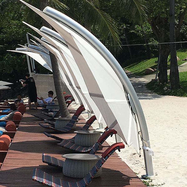 Umbrosa, Icarus, Umbrella, canopy, outdoor, patio - HomeInfatuation.com.