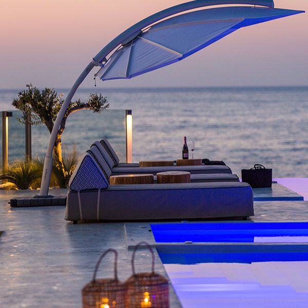 Umbrosa, Icarus, Umbrella, canopy, outdoor, patio - HomeInfatuation.com.