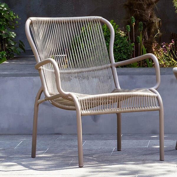 Vincent Sheppard Loop Stackable lounge chair. Outdoor.